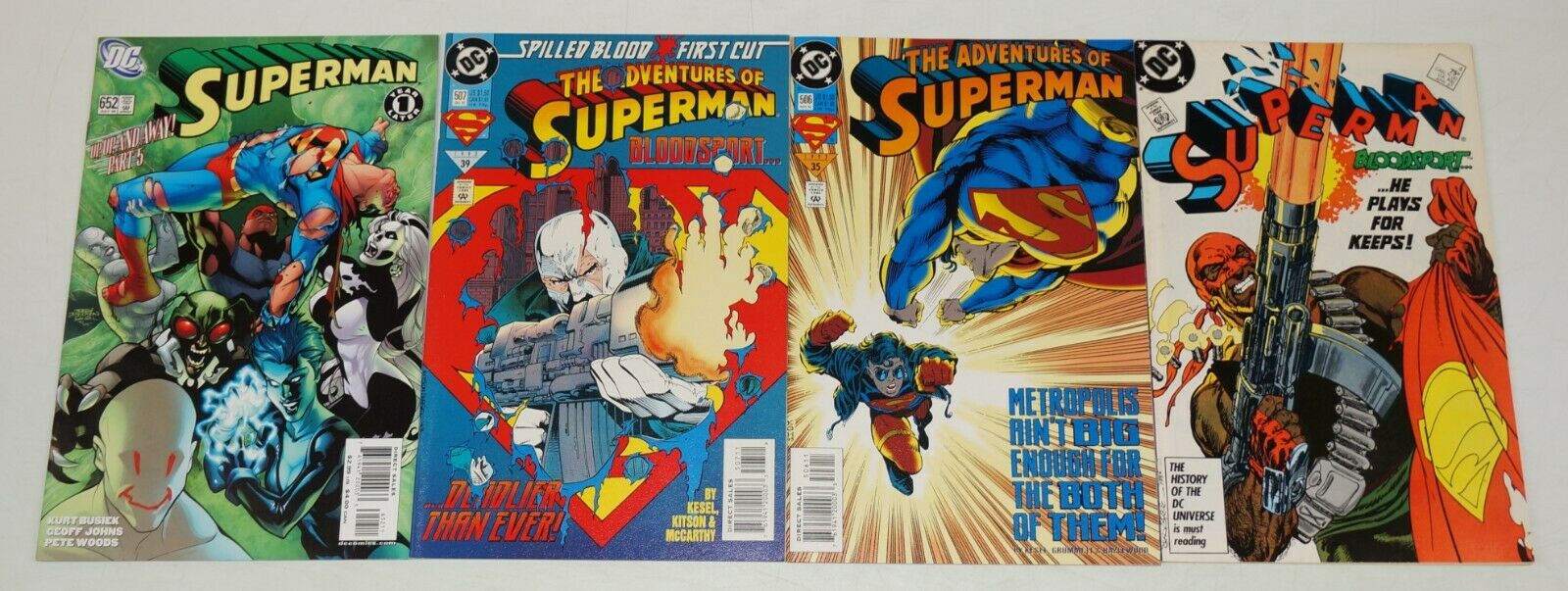 All Superman Versions