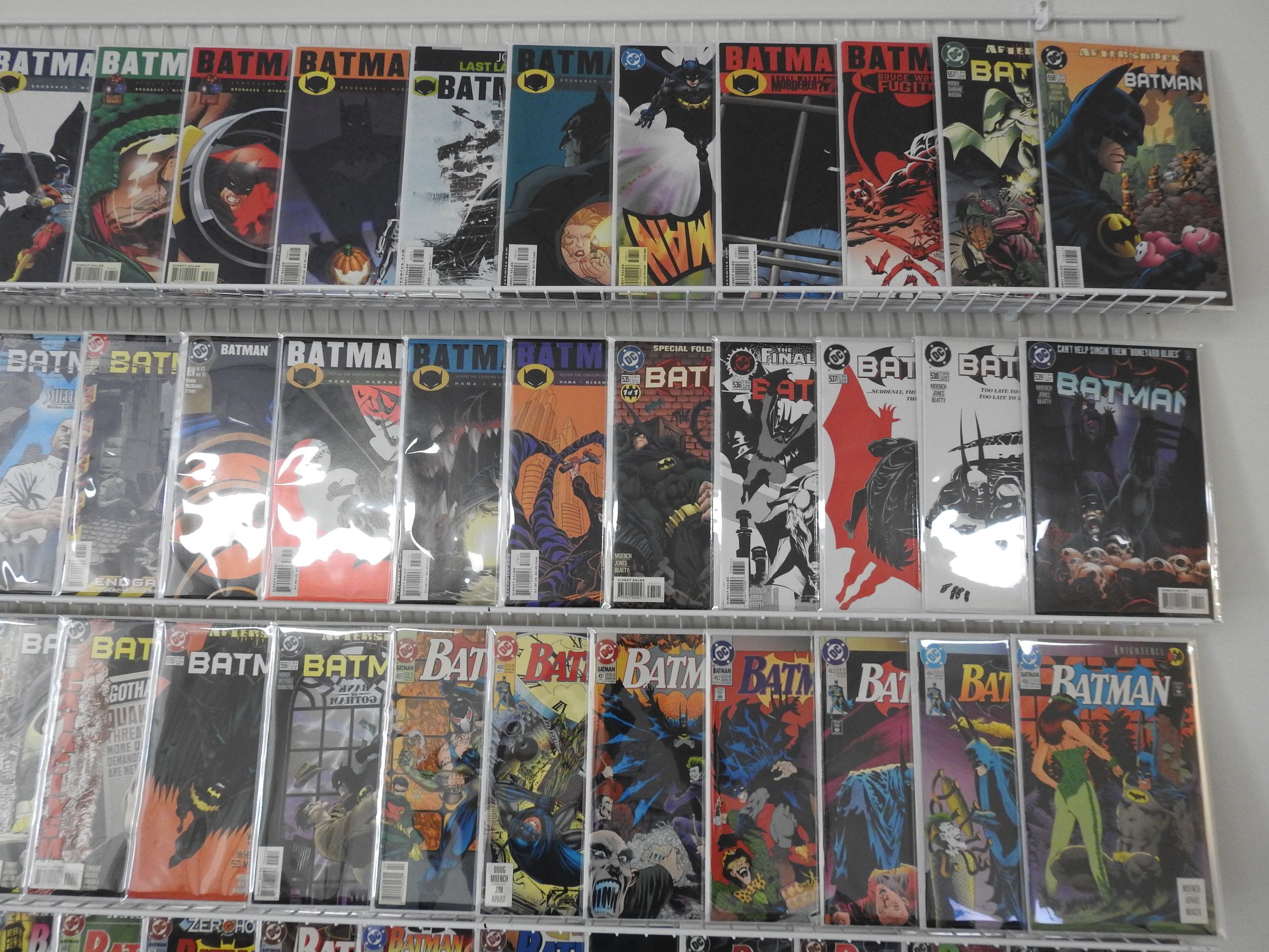 Huge Lot of 110+ Comics W/ ALL BATMAN COMICS!!! Avg. VF+ Condition ...