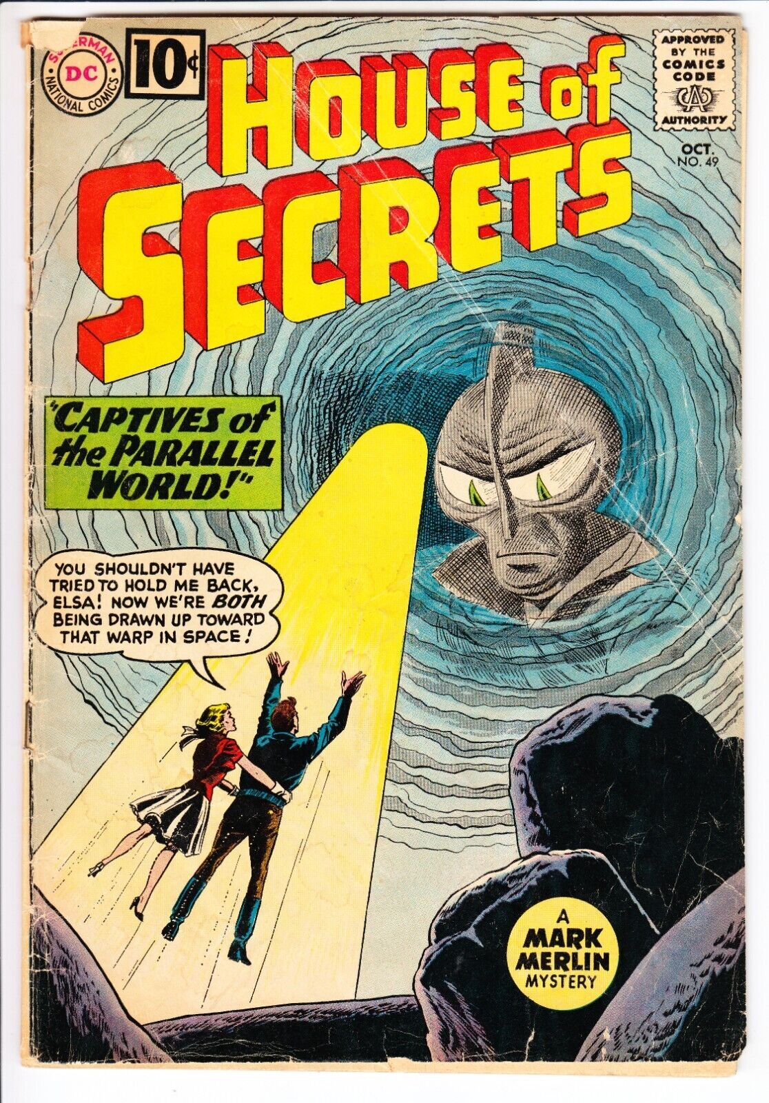 House of Secrets #49 FAIR; DC | low grade - October 1961 Mark Merlin ...