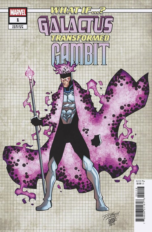 What If ? Galactus Transformed Gambit #1C VF/NM ; Marvel | 1:10 Variant ...