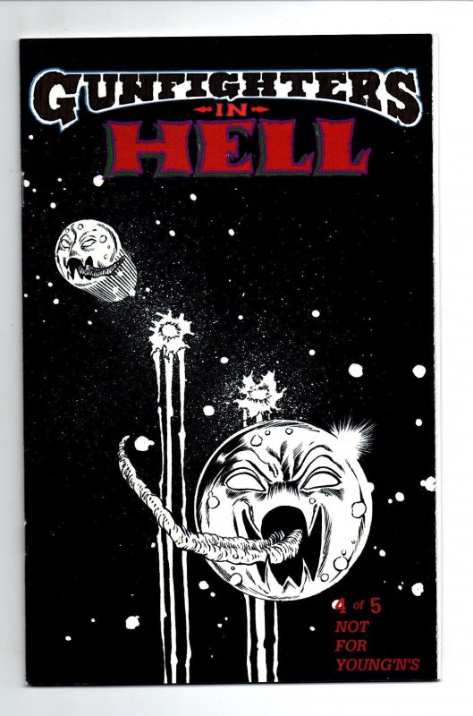 Gunfighters in Hell #1 2 4 & 5 set - weird western horror - Tim Vigil ...