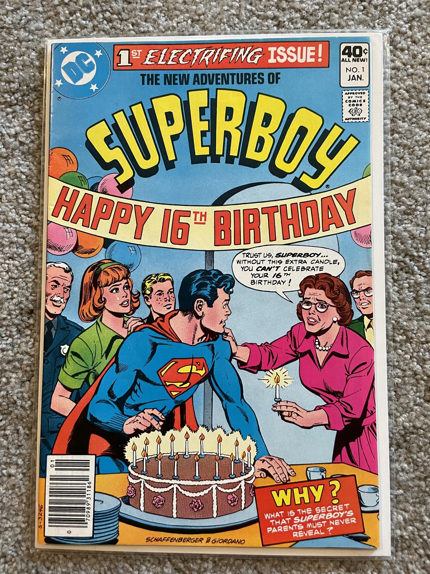 The New Adventures of Superboy #1 (1980) | Comic Books - Bronze Age, DC ...