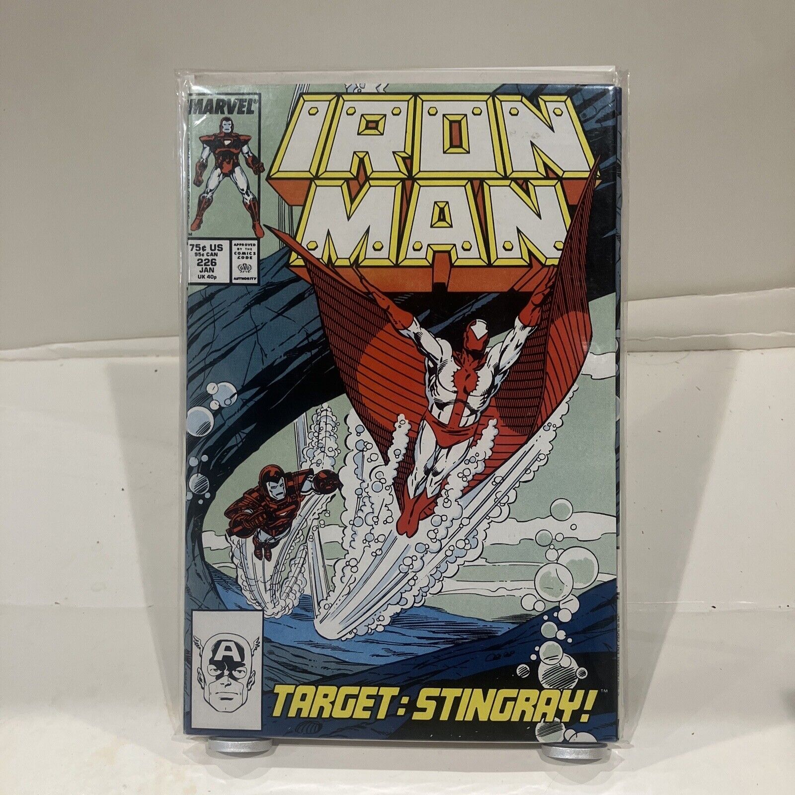 Iron Man Marvel Comics 226 | Comic Books - Copper Age, Marvel, Iron Man ...