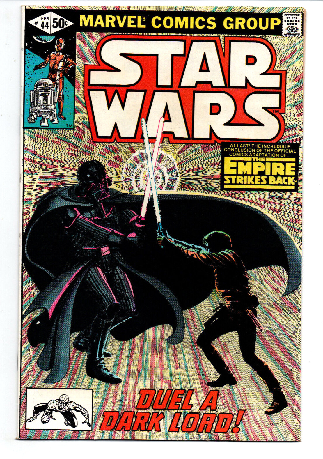 Star Wars #44 - Darth Vader vs Luke Skywalker - Marvel - 1980 - (-NM ...