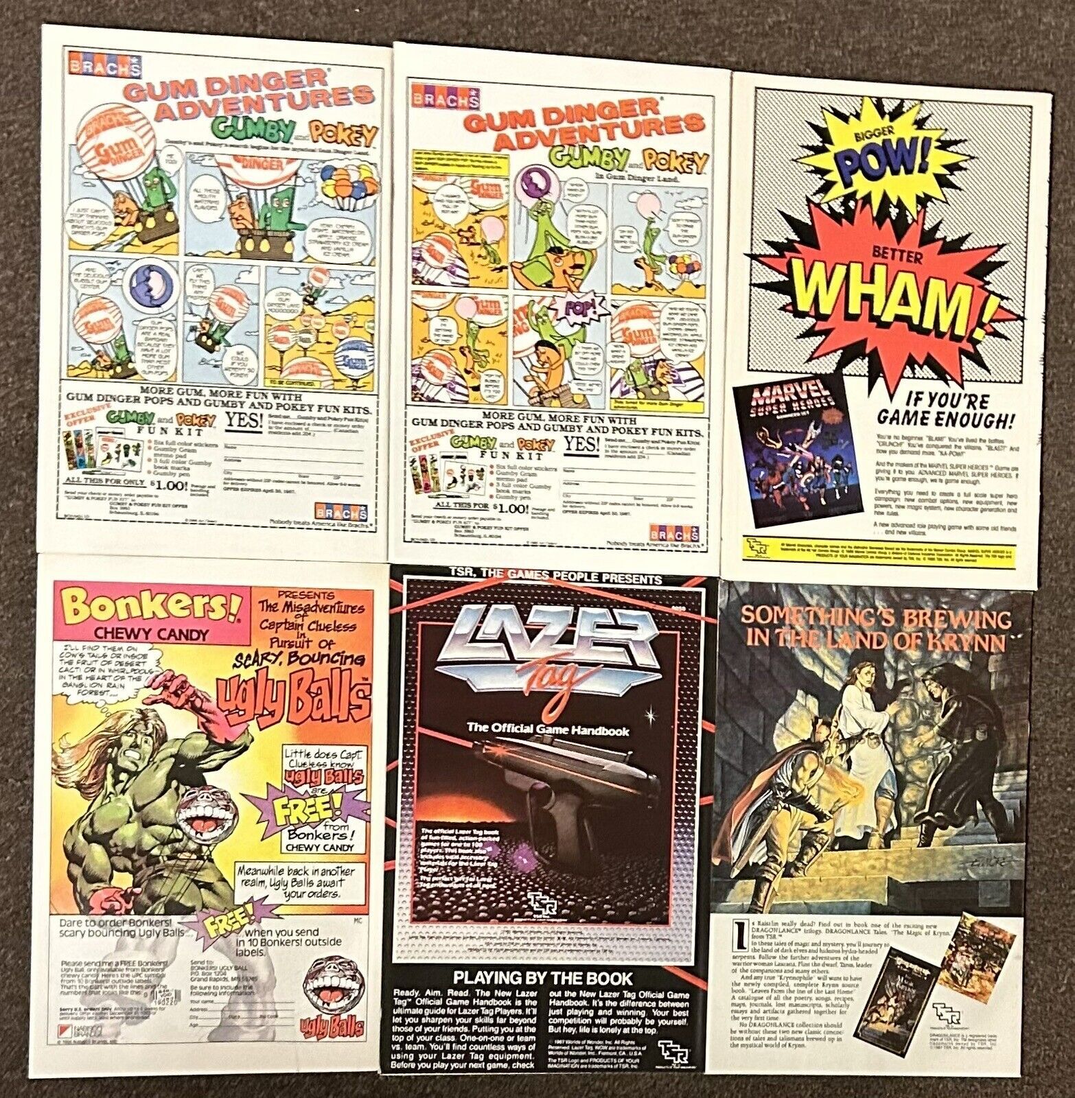 GI Joe A Real American Hero #56,57,58,59,60,61 G.I. Joe 1987 Marvel ...