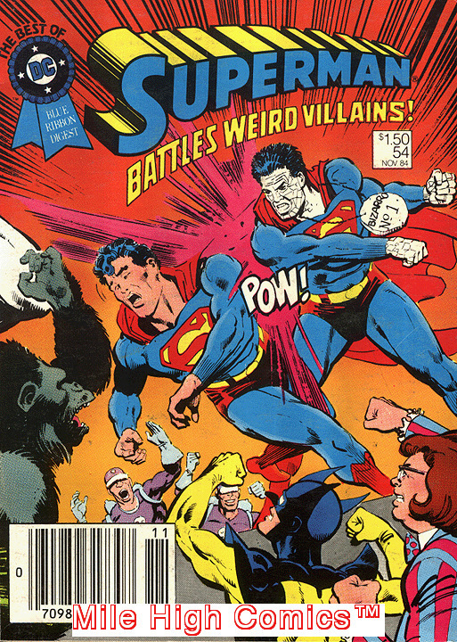 BEST OF DC COMICS DIGEST (1977 Series) #54 NEWSSTAND Very Good Comics ...