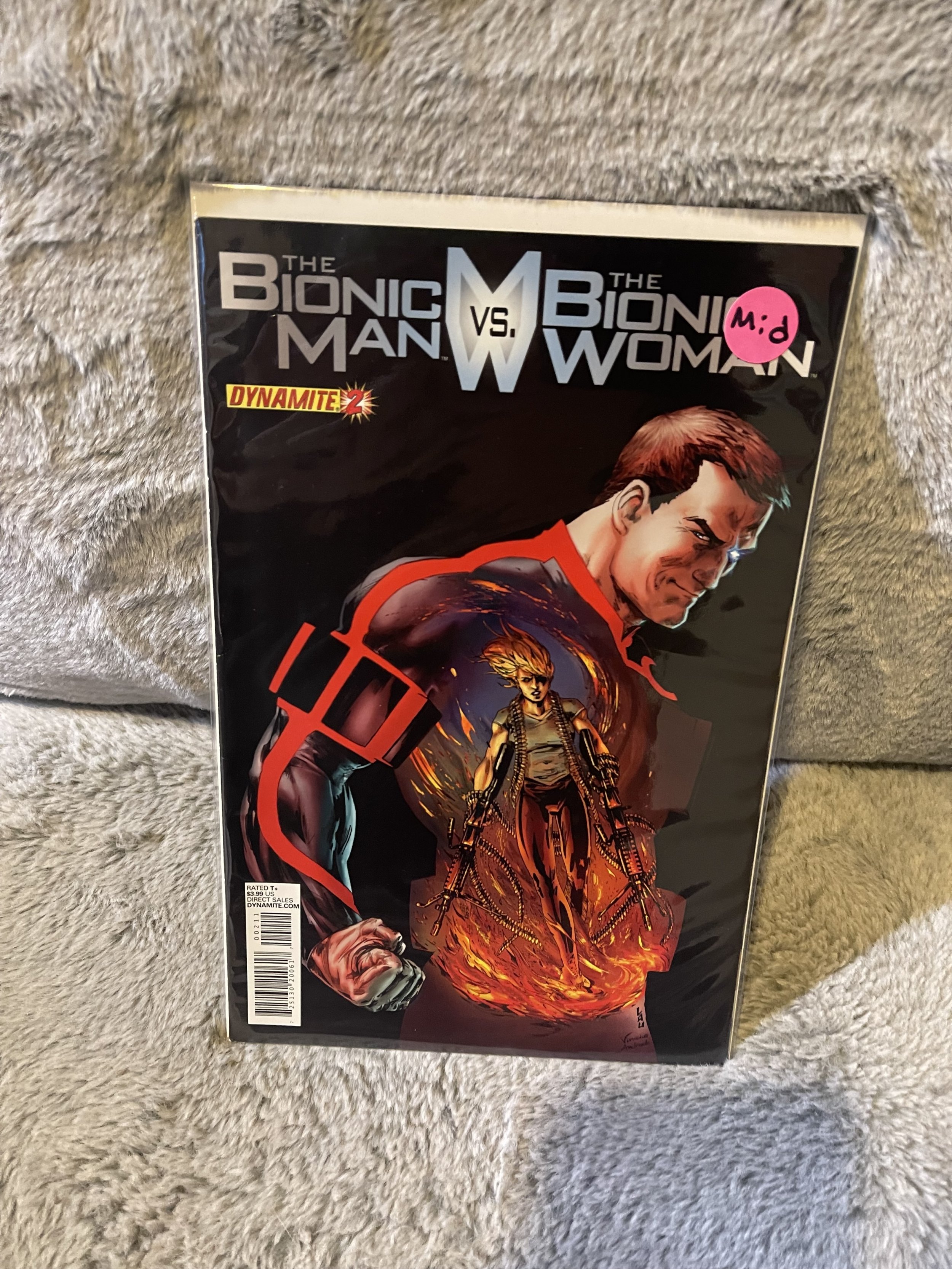 The Bionic Man vs. The Bionic Woman #2 Cover B Jonathan Lau (2013 ...