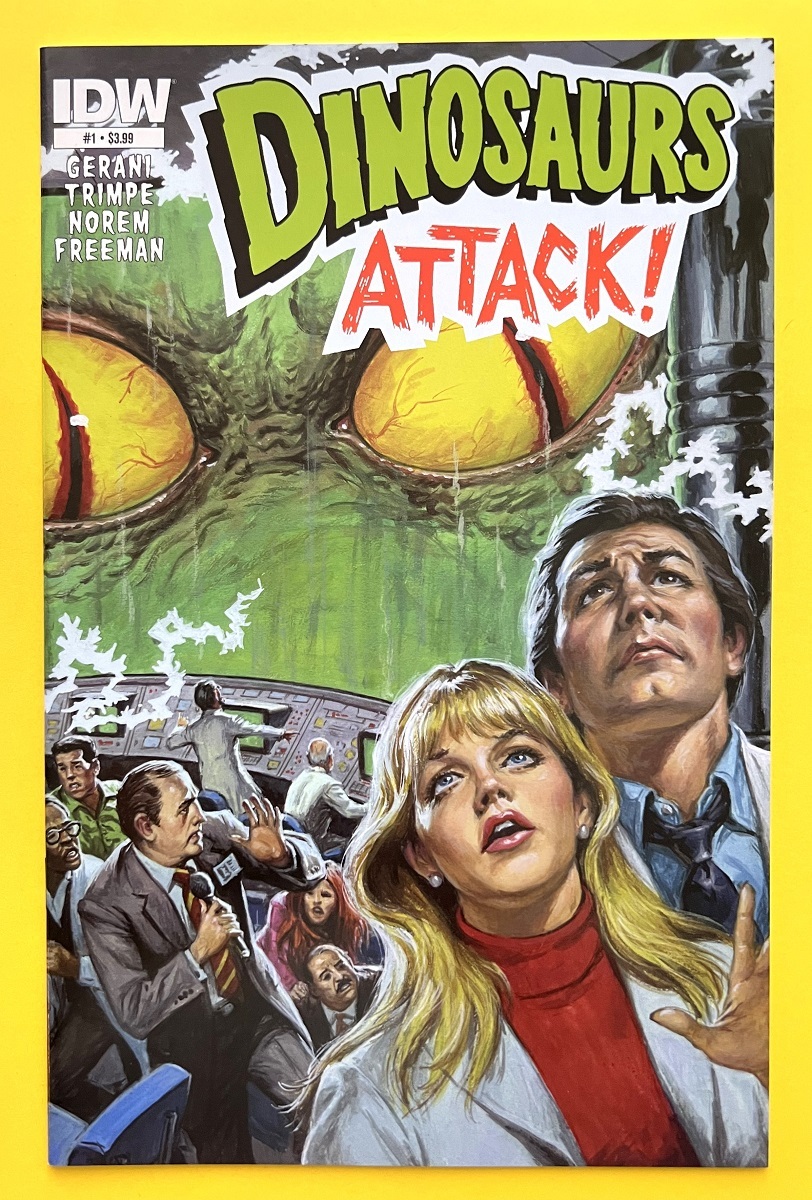 Dinosaurs Attack 1 (2013) B4 | Comic Books - Modern Age, IDW, Horror ...