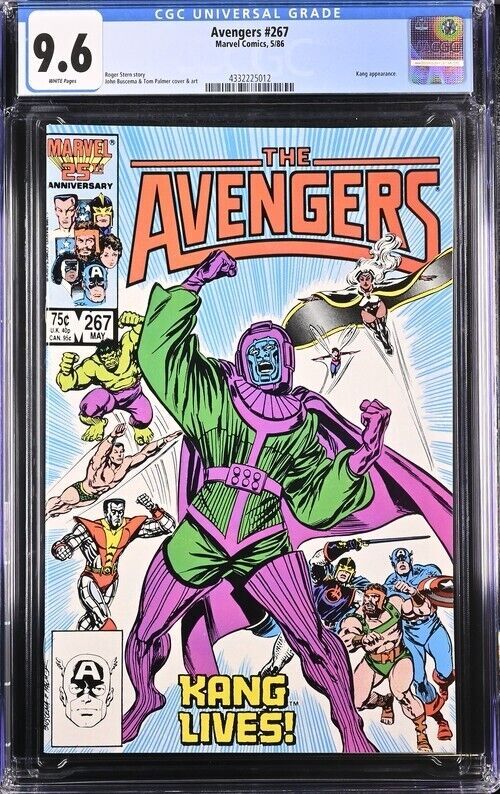 Avengers #267 CGC 9.6 Kang John Buscema White Pages | Comic Books ...