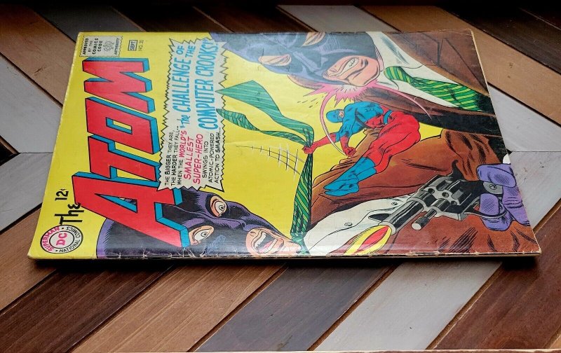 The ATOM #20 VG (DC 1965) Silver Age ft ROD MACK plus MAYA and Flower ...