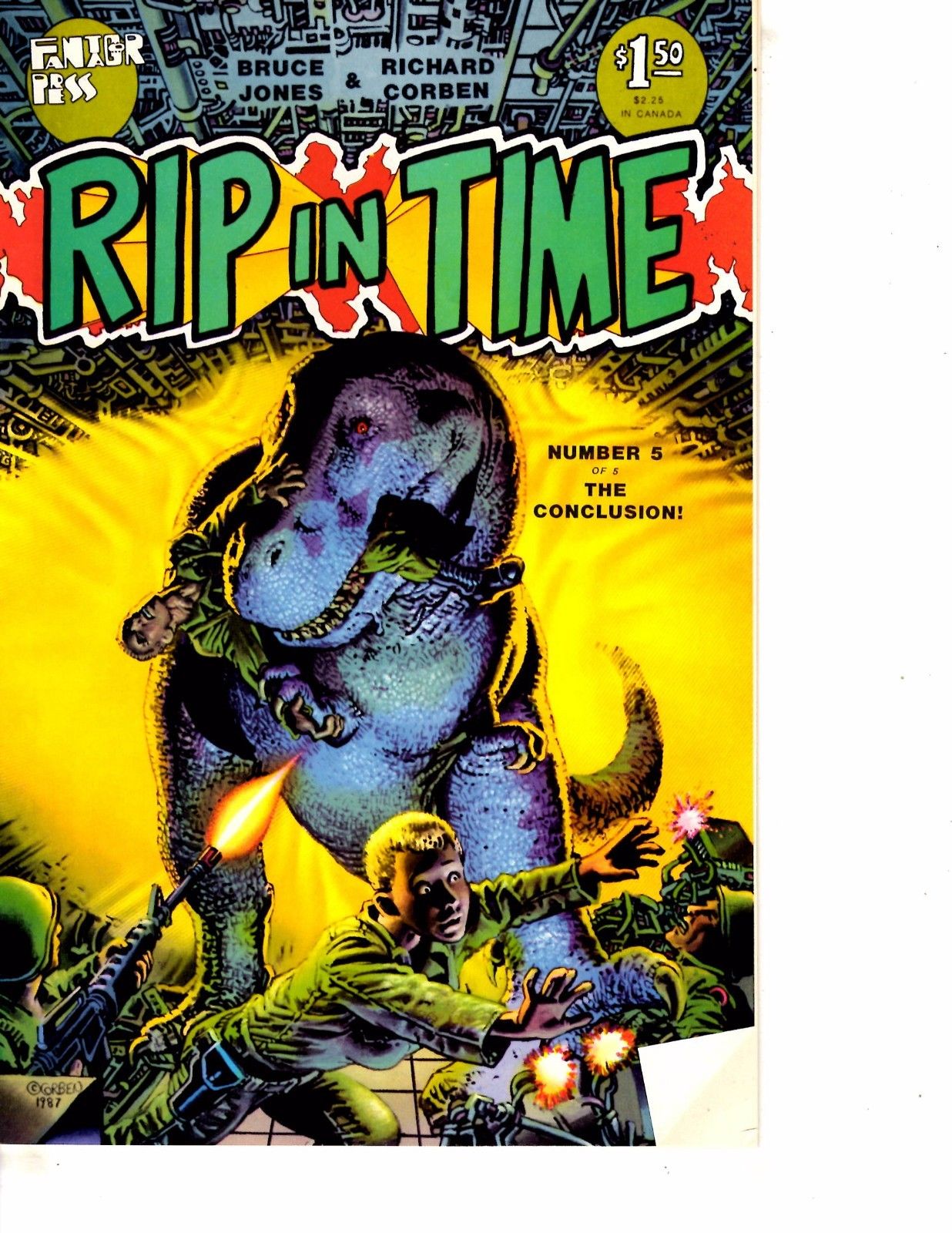 Lot Of 2 Comic Books Fantagor Press Rip in Time #2 and #5 WT21 | Comic ...