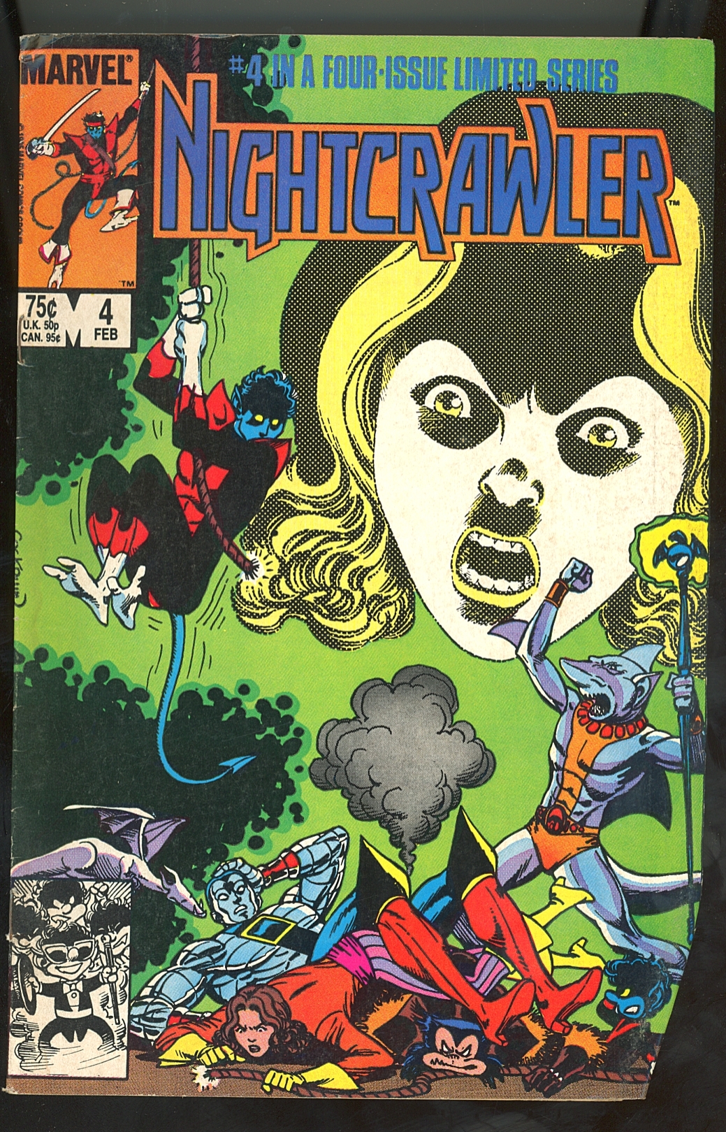 Nightcrawler #4 (1986) Nightcrawler | Comic Books - Copper Age, Marvel ...