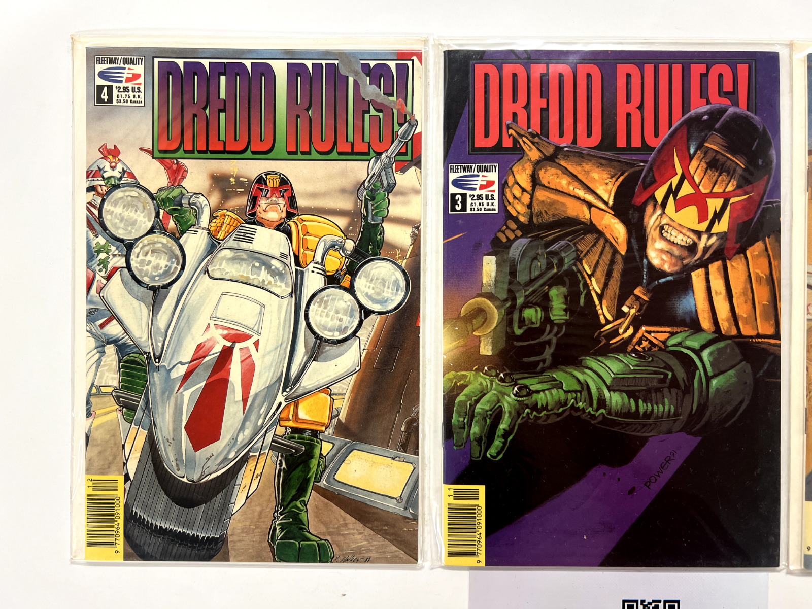 3 Dredd Rules Fleetway Quality Comic Books # 2 3 4 92 JS18 | Comic Books - Copper Age, Judge ...