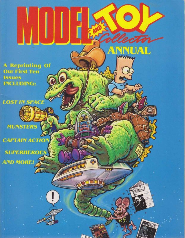 Model And Toy Collector Annual #1 VF ; Cap'n Penny | Rat Fink Godzilla ...
