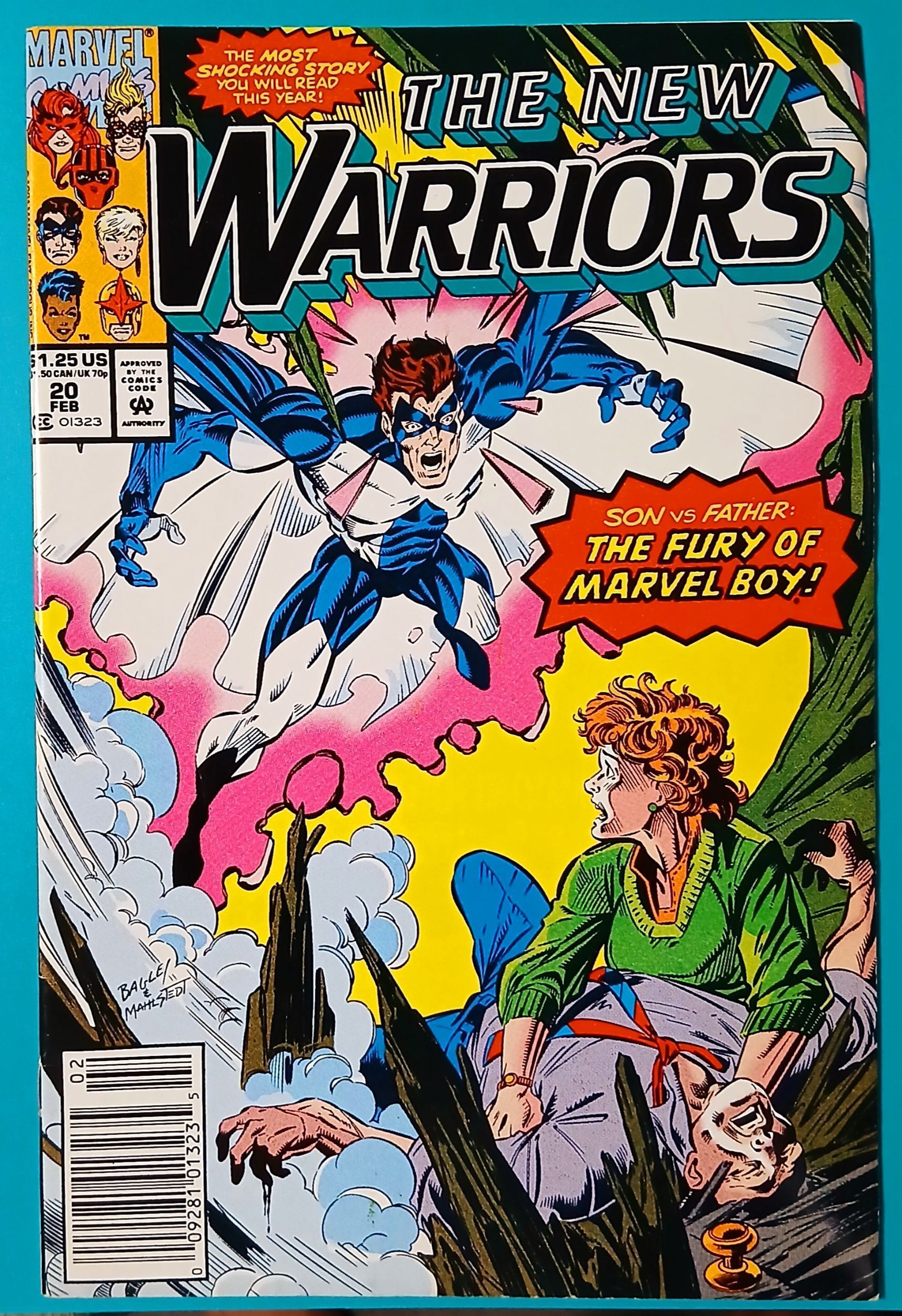 The New Warriors #20 (1992) MCU Secret Wars Thunderbolts Avengers X-Men ...