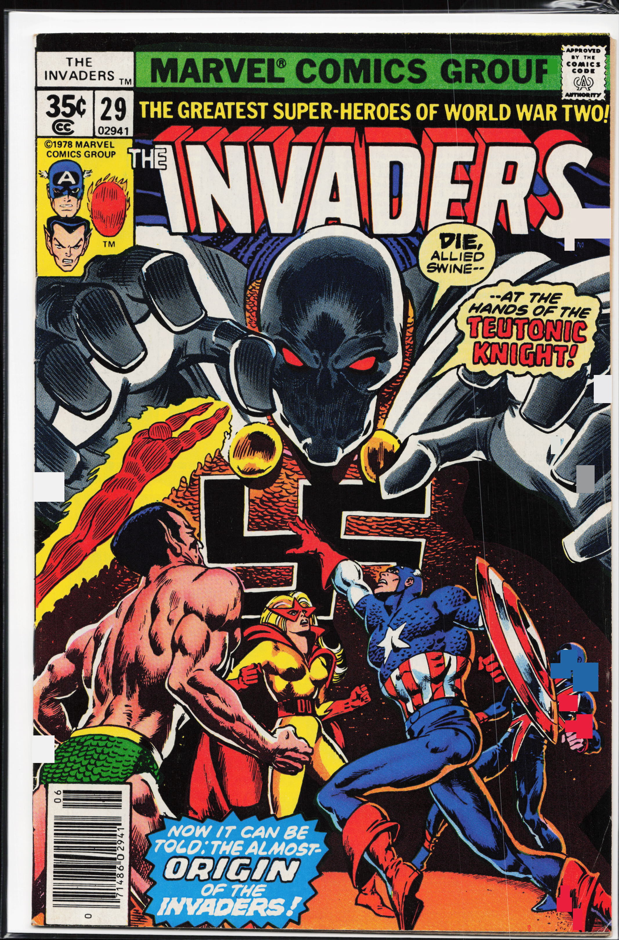 The Invaders #29 (1978) The Invaders | Comic Books - Bronze Age, Marvel ...