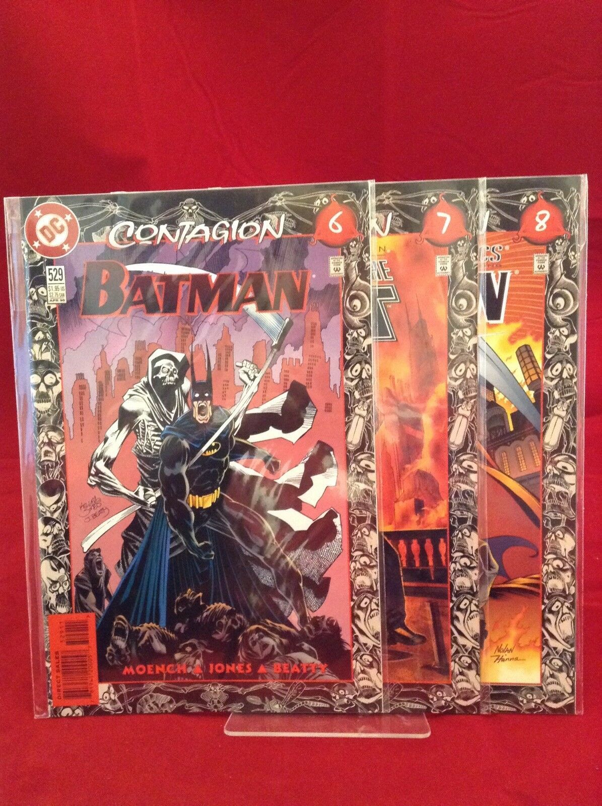 Contagion Complete Crossover 1996 DC Comics Batman Robin Catwoman ...