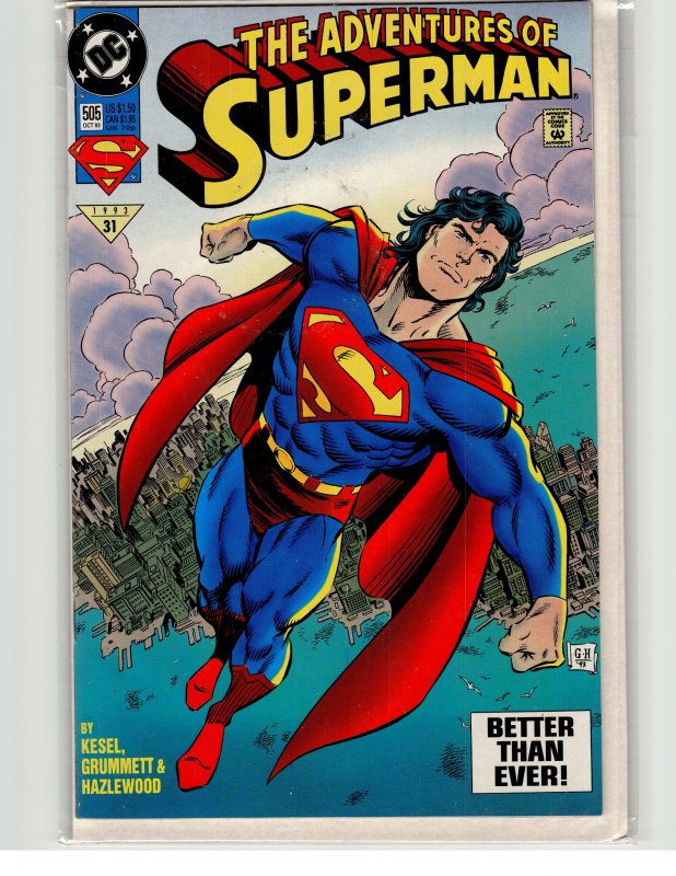 Adventures of Superman #505 (1993) Superman | Comic Books - Modern Age ...
