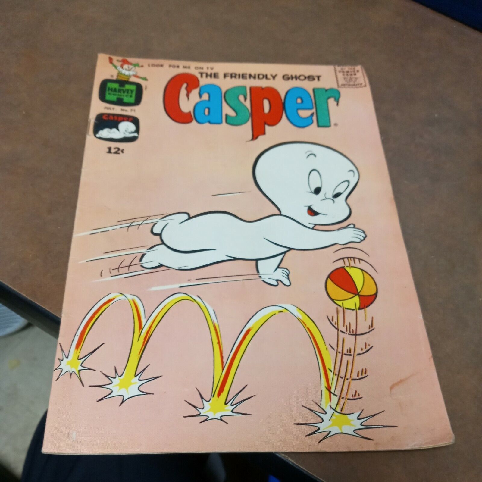 Casper The Friendly Ghost Seven Issues Silver Bronze Age Comics Lot Run ...