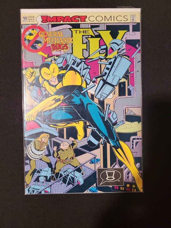 THE Fly # 1- Through-#10 IMPACT COMICS LOT BAGGED BOARDED 10 Total ...