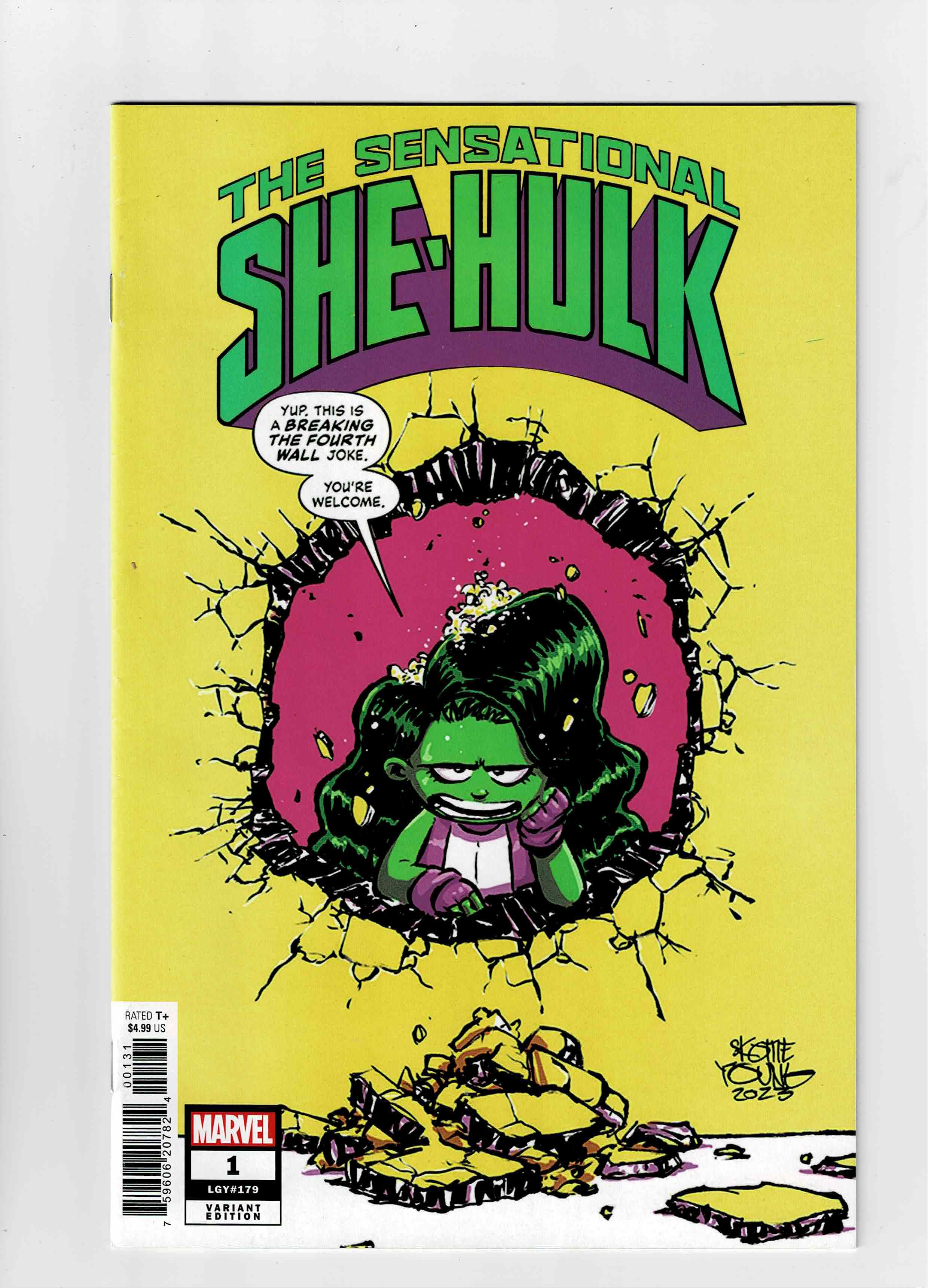 Sensational She-Hulk #1C (2023) NM+ (9.6) Skottie Young (CA) (f ...