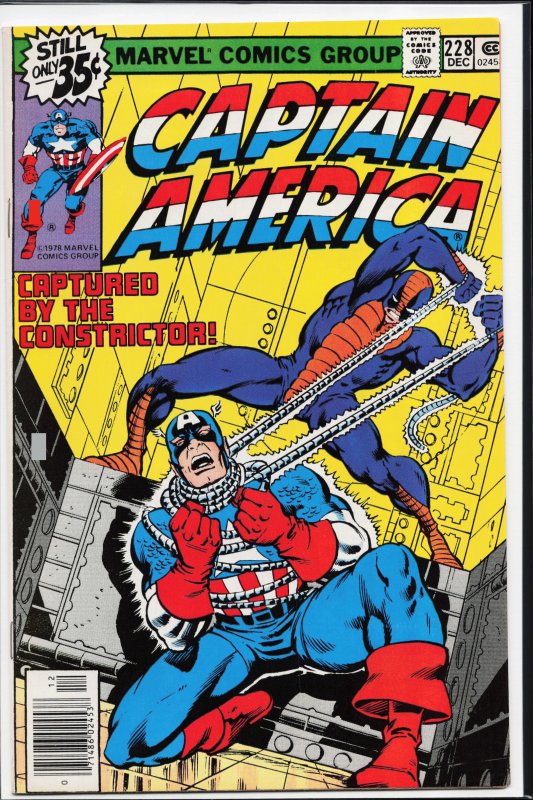 Captain America #228 (1978) Captain America | Comic Books - Bronze Age ...