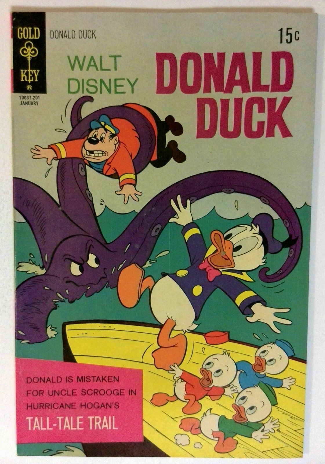 DONALD DUCK # 141 FN+ 1972 (GOLD KEY) Walt Disney Comic book | Comic ...