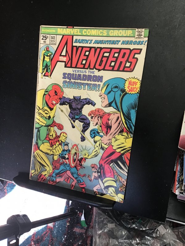 The Avengers #141 (1975). Squadron sinister! High-grade key! VF- Wow! | Comic Books - Bronze Age ...