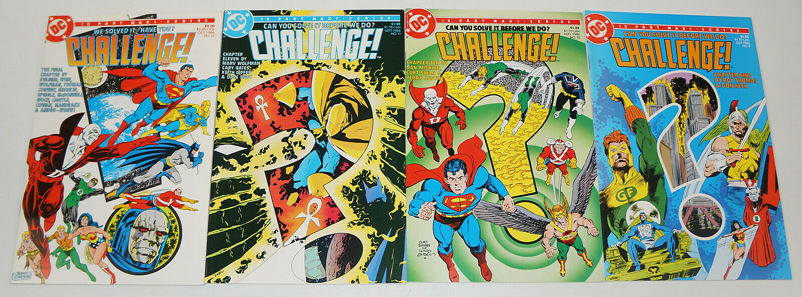 DC Challenge #1-12 VF/NM complete series - can you solve it before we ...