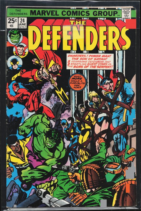 The Defenders #24 (1975) The Defenders | Comic Books - Bronze Age ...