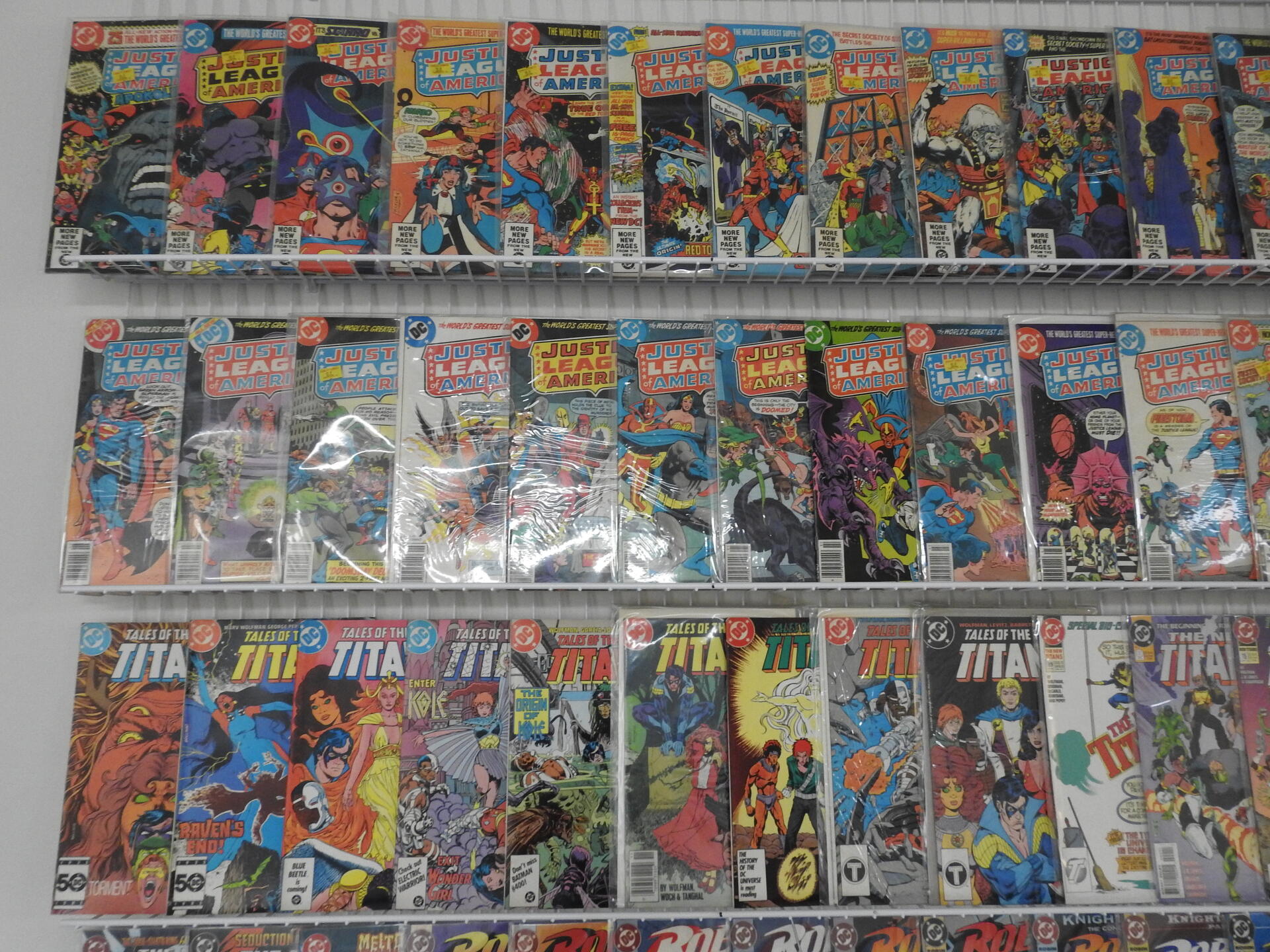 Huge Lot 170+ Comics W/ Teen Titans, Justice League, Nightwing+ Avg VF ...