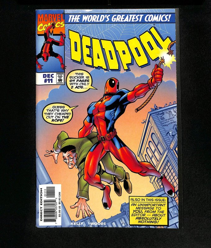 Deadpool #11 Amazing Fantasy #15 Homage! | Comic Books - Modern Age ...