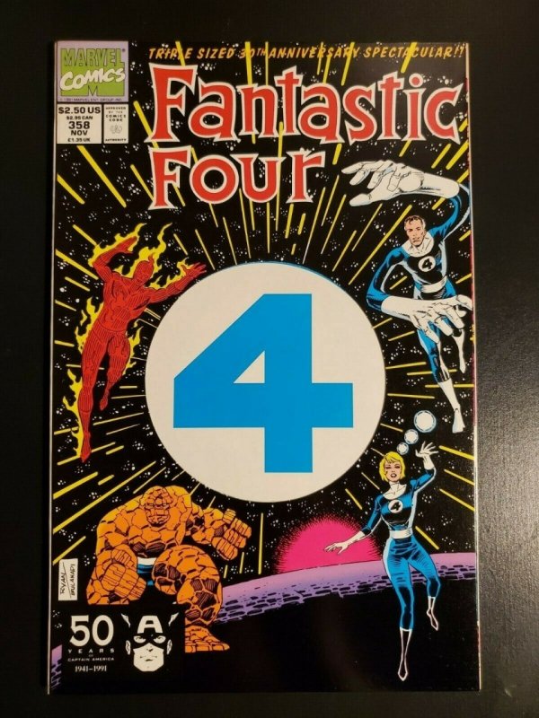 Fantastic Four #358 (1991) VF+ 8.5 1ST Paibok Power Skrull| | Comic ...