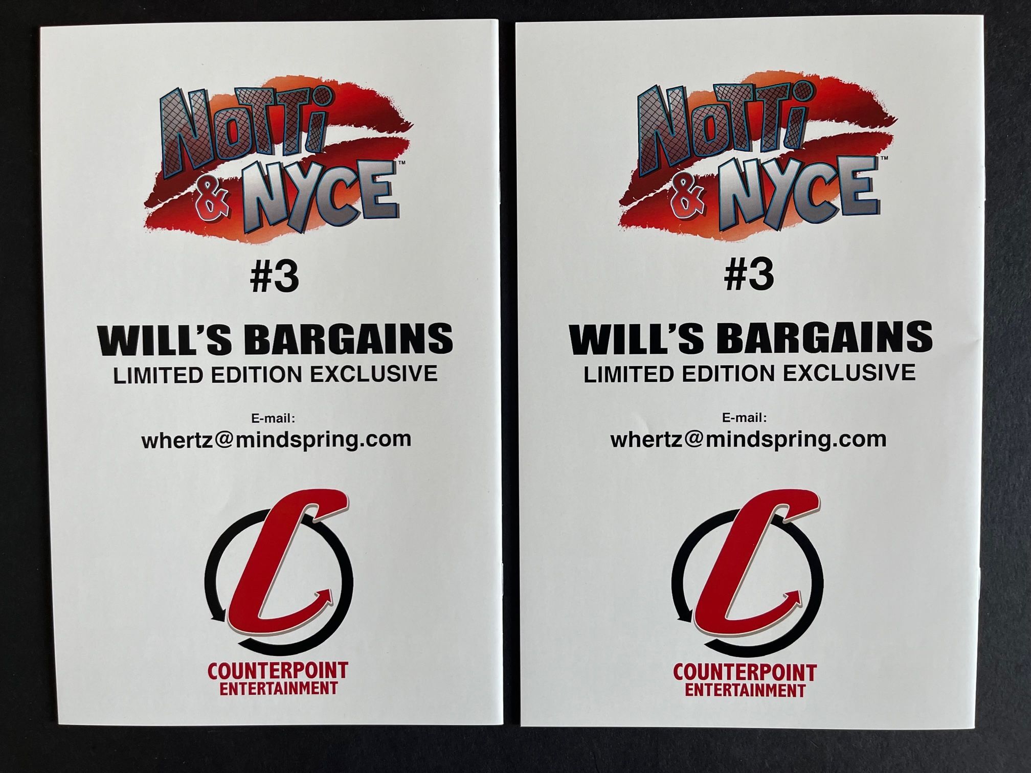 Counterpoint Notti & Nyce 3 Monte Moore Wanted Dead or Alive Variants ...