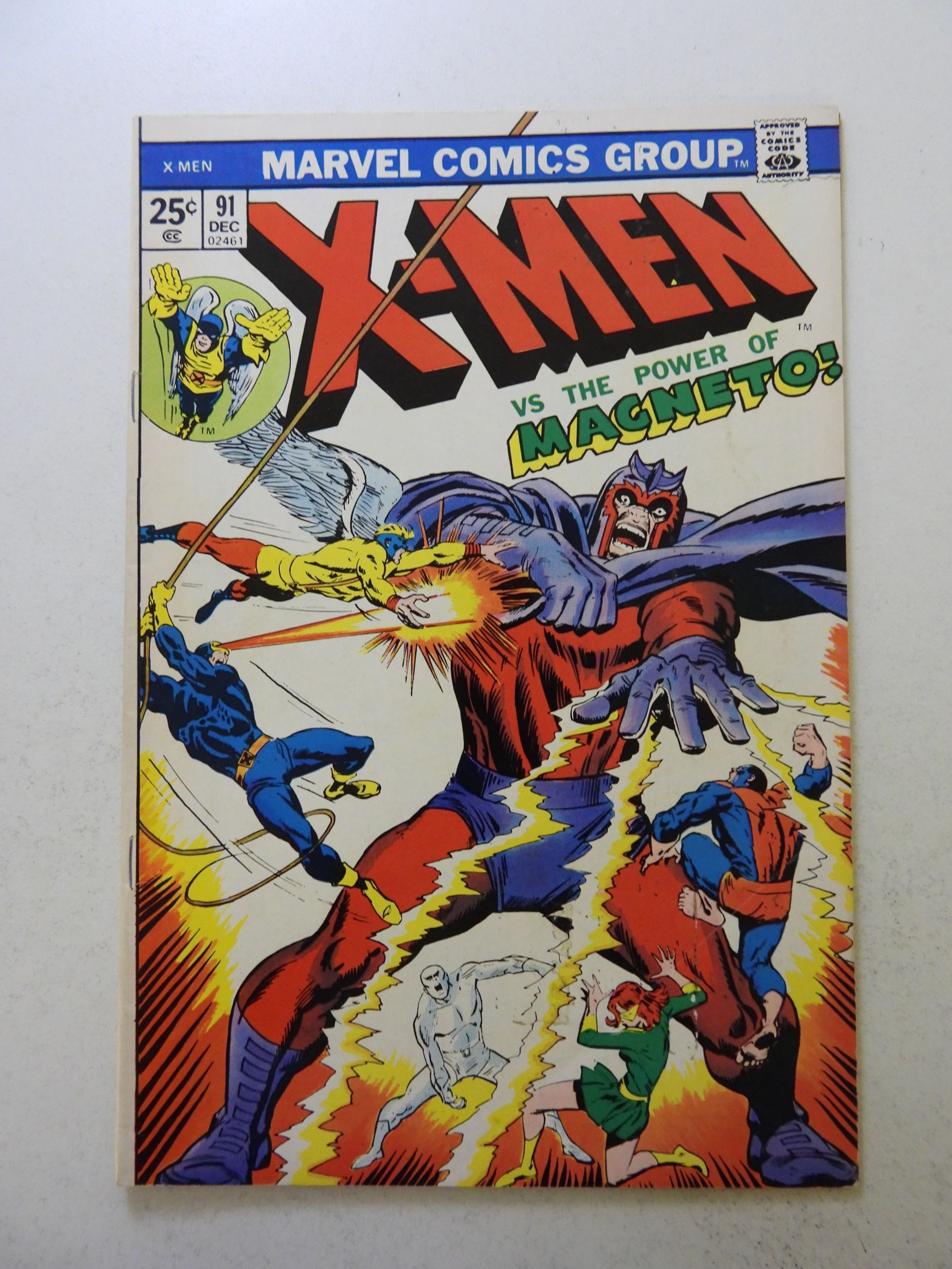 The X-Men #91 (1974) FN/VF condition "price written on back cover ...