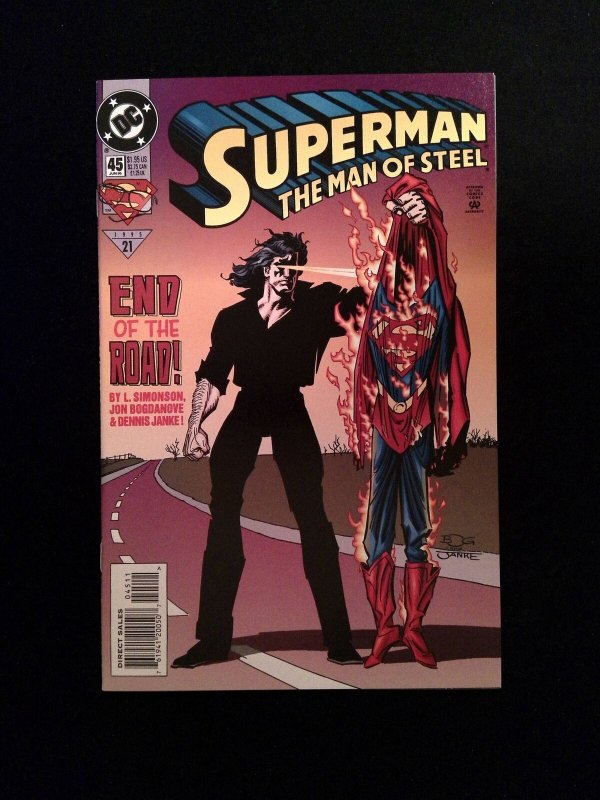 Superman The Man of Steel #45 DC Comics 1995 NM- | Comic Books - Modern ...