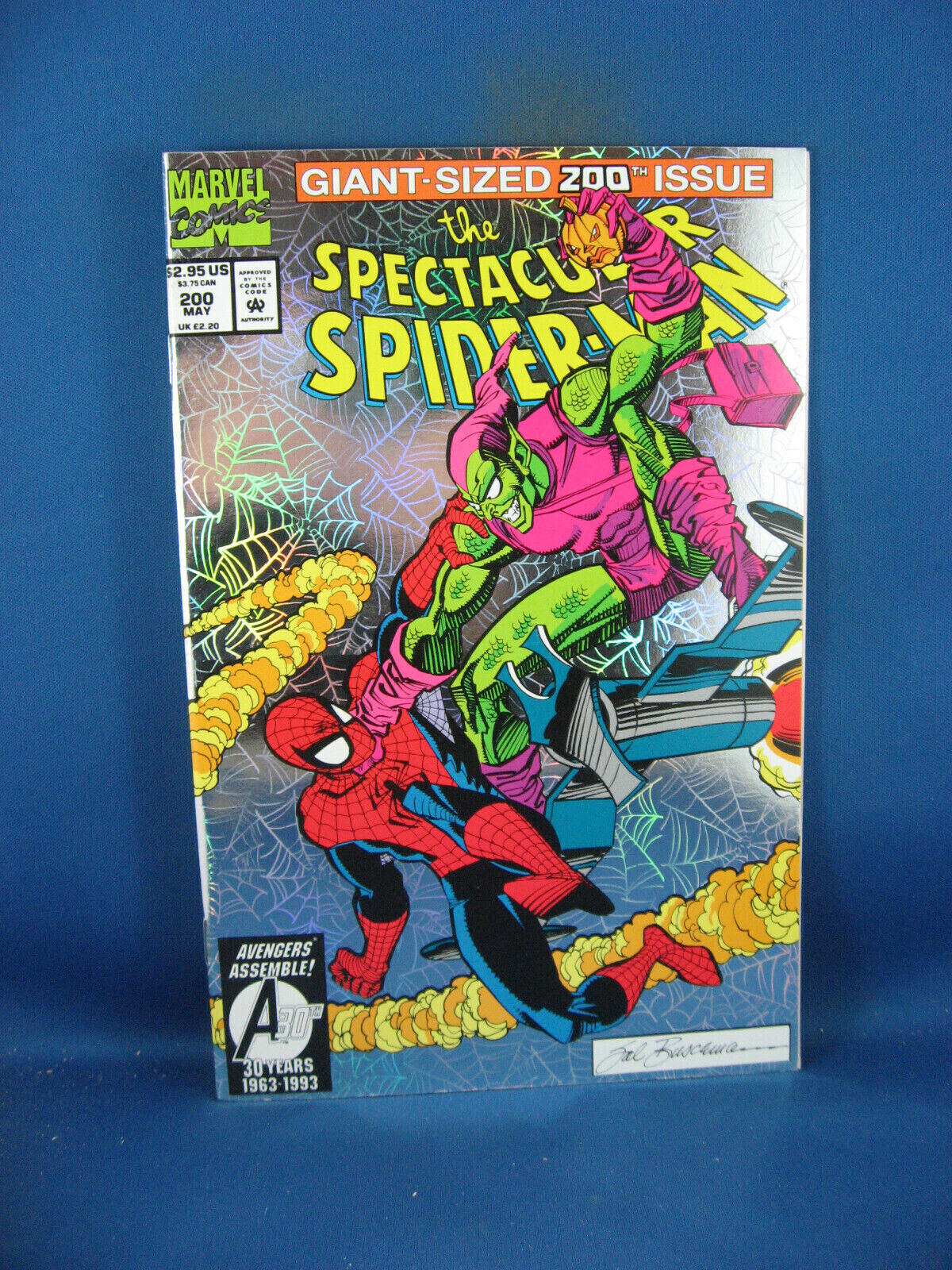 Spectacular Spiderman 200 NM- Green Goblin Foil CVR 1993 | Comic Books ...