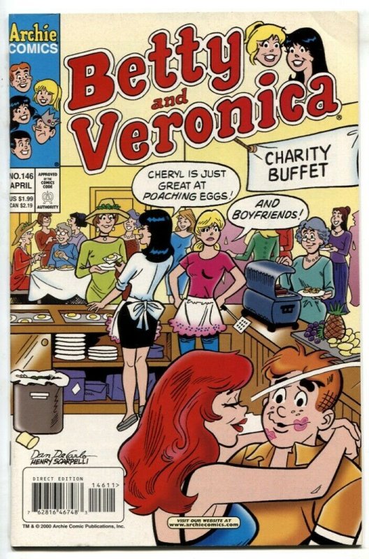 Betty and Veronica #146 2000- Cheryl Blossom cover- Archie comics VF ...