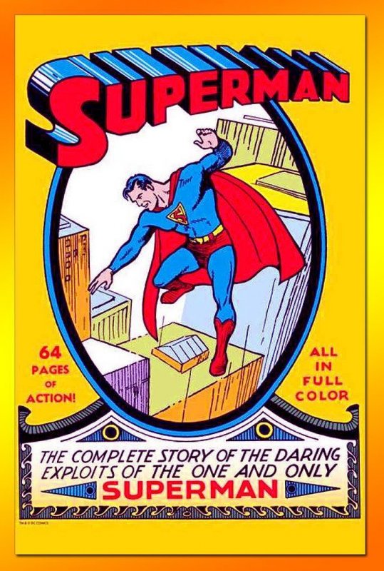 Superman #1 (1939) KEY Classic 1st Solo Title! Exlusive Facsimile/Clark ...