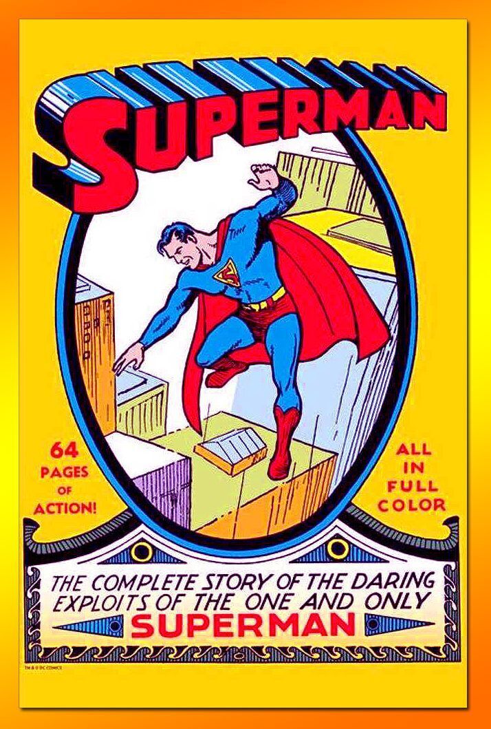 Superman #1 (1939) KEY Classic 1st Solo Title! Exlusive Facsimile/Clark ...