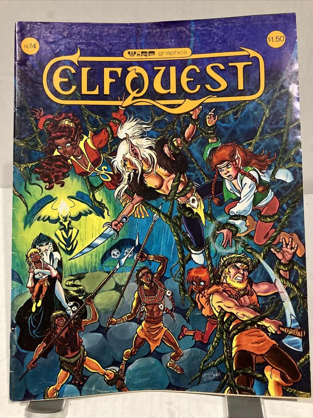 Vintage 1982 Elfquest Warp Graphics #14 Comic Magazine | Comic Books ...