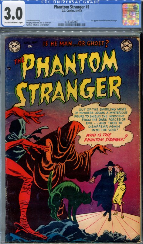 Phantom Stranger #1 CGC 3.0 DC Key. | Comic Books - Golden Age, DC ...