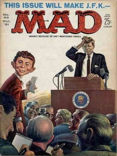 Mad #66 GD ; E.C | low grade comic JFK cover 1961 | Comic Collectibles ...