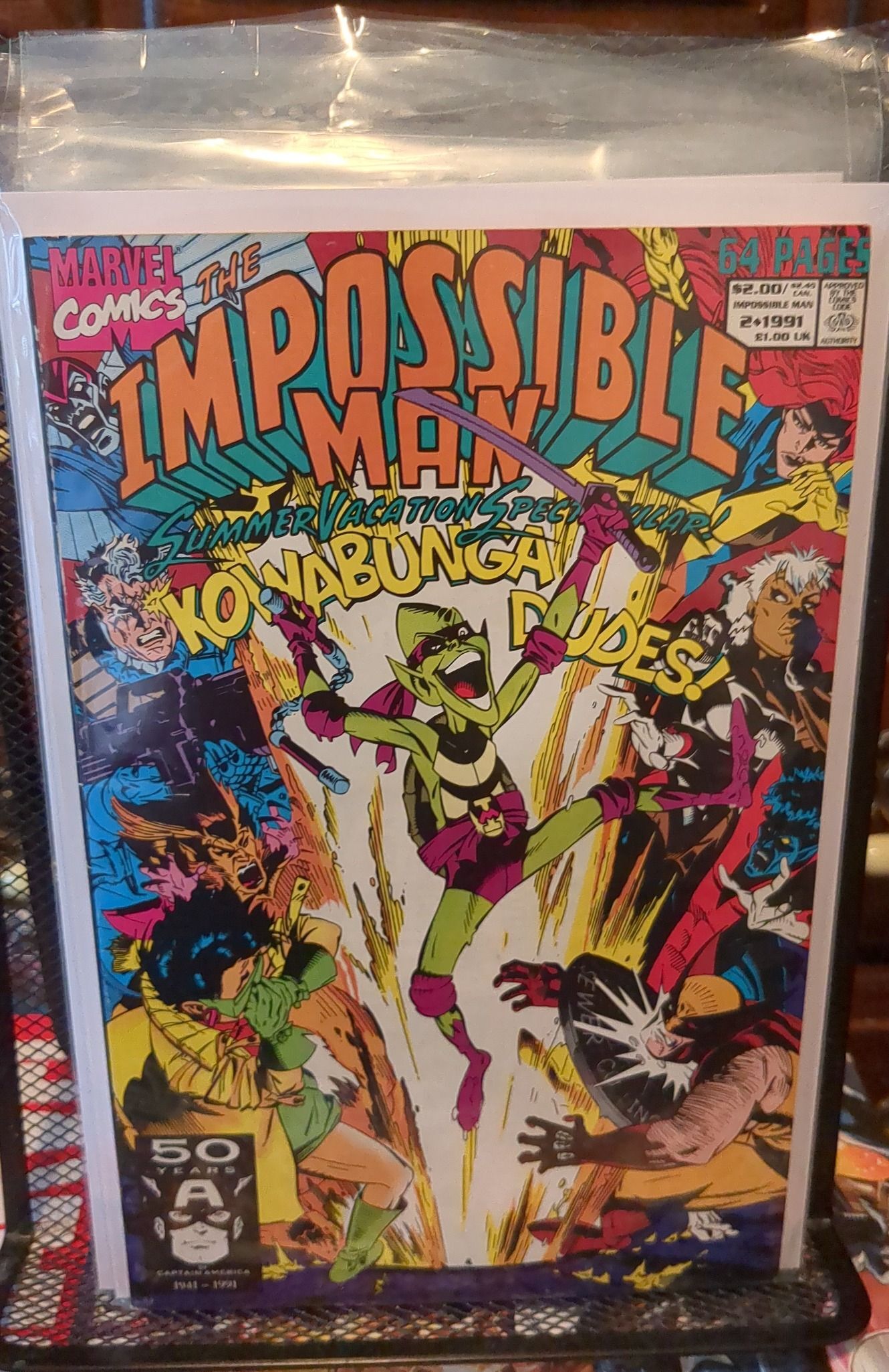 The Impossible Man Summer Vacation Spectacular #2 (1991) | Comic Books ...