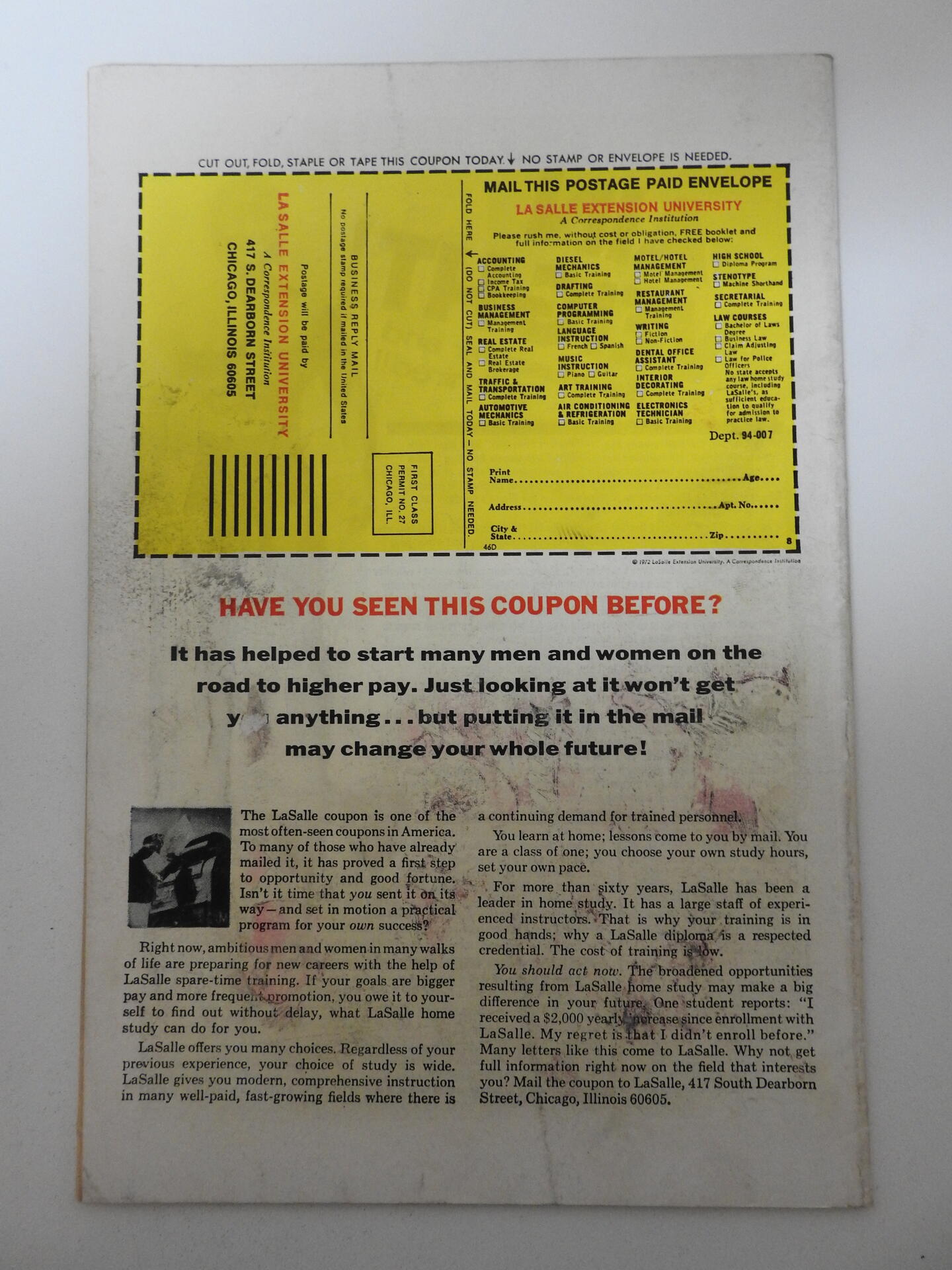 Hero for Hire #16 (1973) vs Stiletto! Solid VG/Fine Condition! | Comic ...