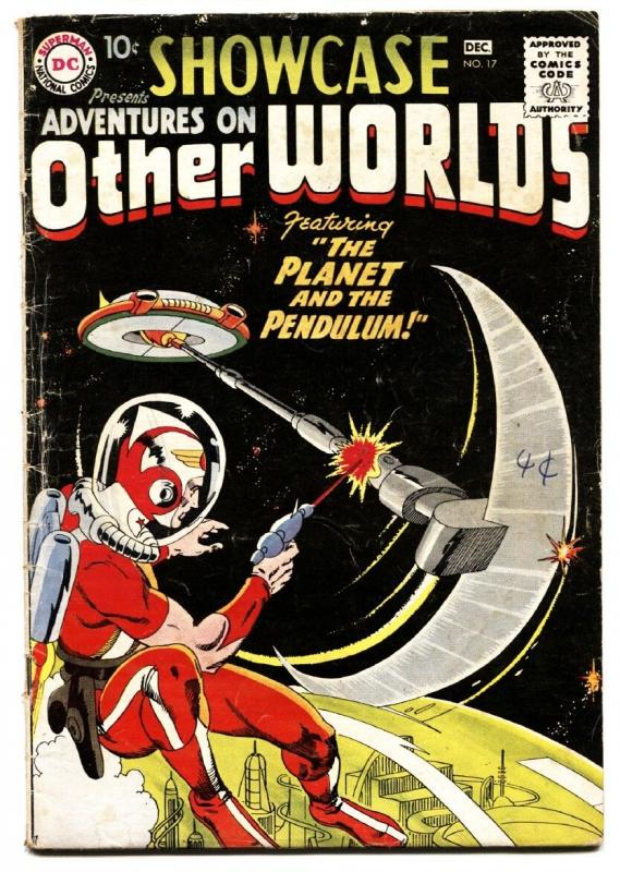 SHOWCASE #17-1958-DC-First appearance of ADAM STRANGE comic book ...