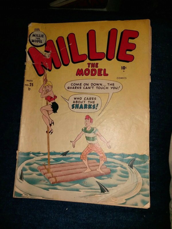 Millie the Model #25 timely comics 1950 dan decarlo good girl art ...