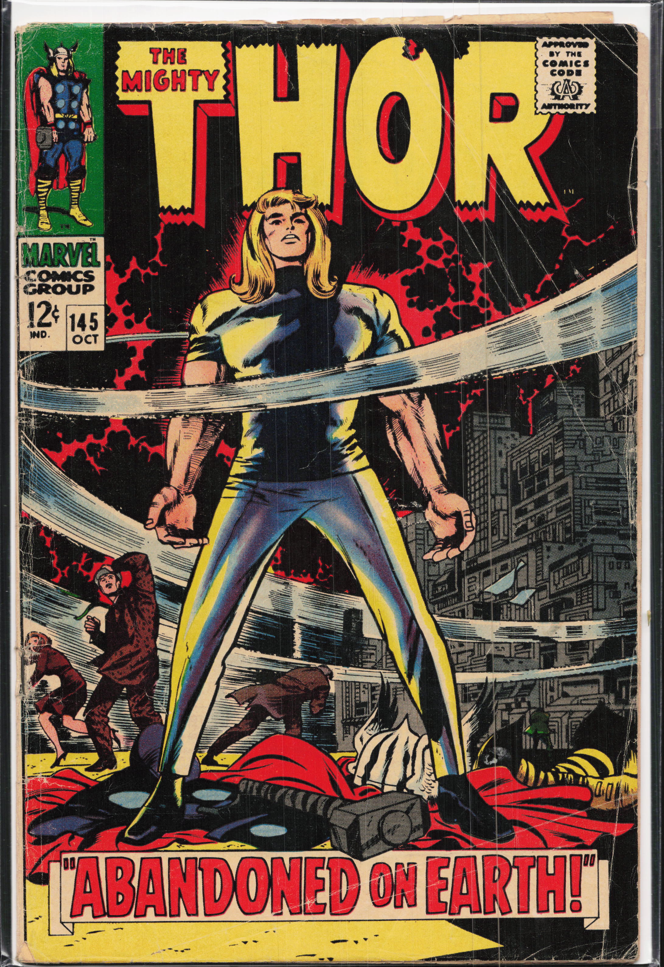 Thor #145 (1967) Thor | Comic Books - Silver Age, Marvel, Thor, Fantasy ...