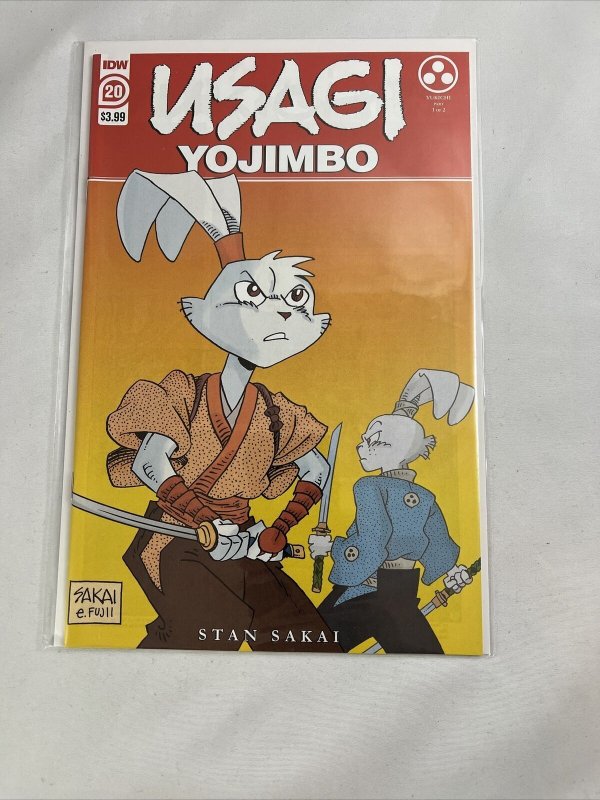 Usagi Yojimbo #20 2nd Print IDW 2021 Unread 1st Stan Sakaki Netflix ...