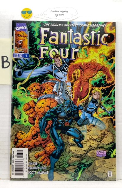 Fantastic Four #4 (1997) NM-Lee -Choi-Lim-Booth | Comic Books - Modern Age, Marvel, Superhero ...